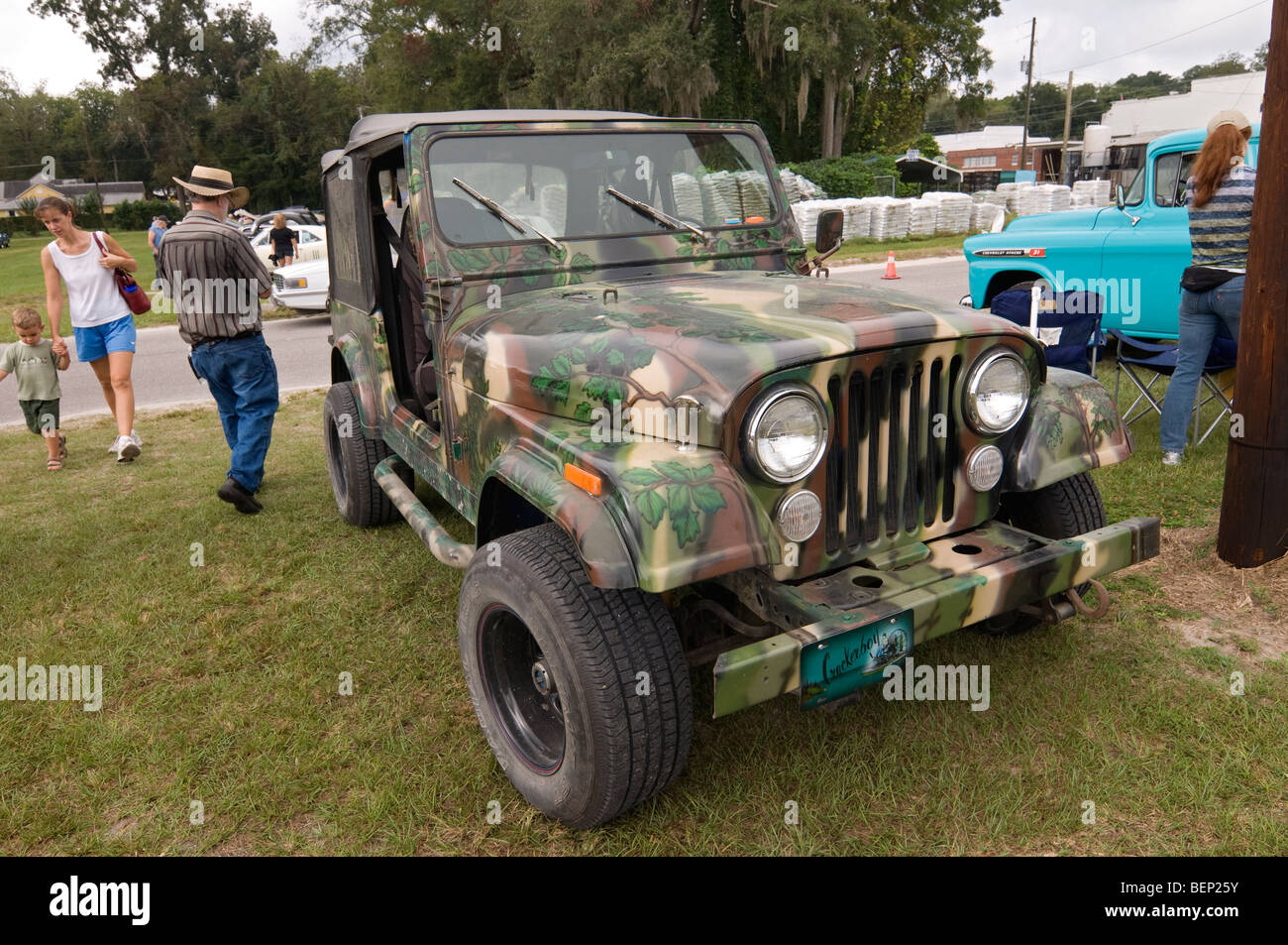 custom car show High Springs Florida Stock Photo - Alamy