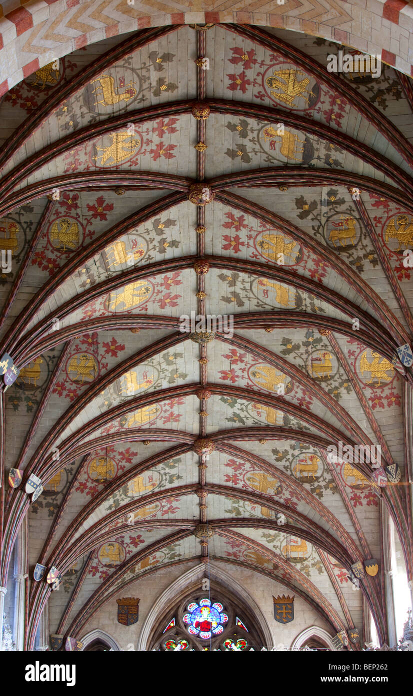 Interior ceiling st albans cathedral hi-res stock photography and ...