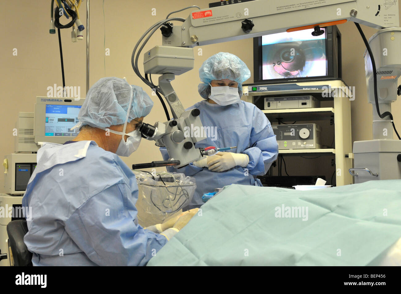 Intraocular lens implant hi-res stock photography and images - Alamy