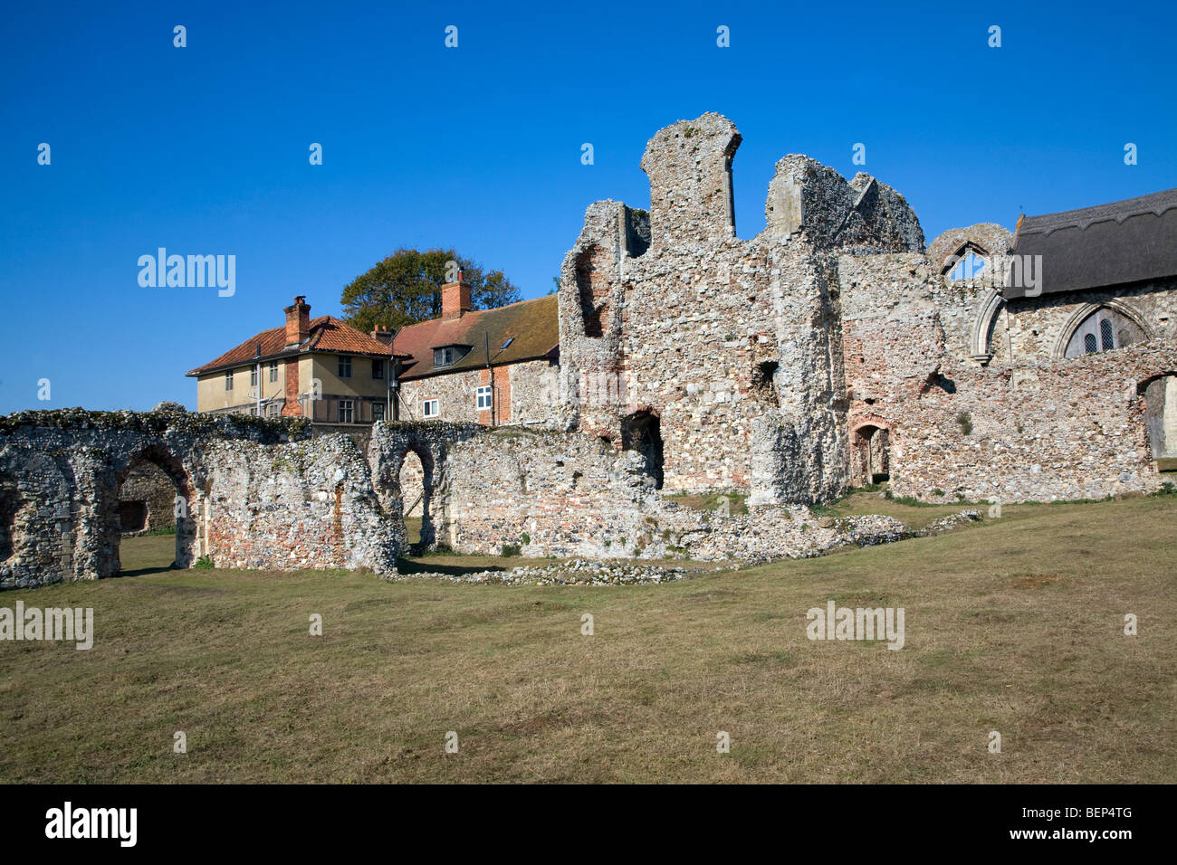 Leiston Abbey ruins, Suffolk, England Stock Photo - Alamy