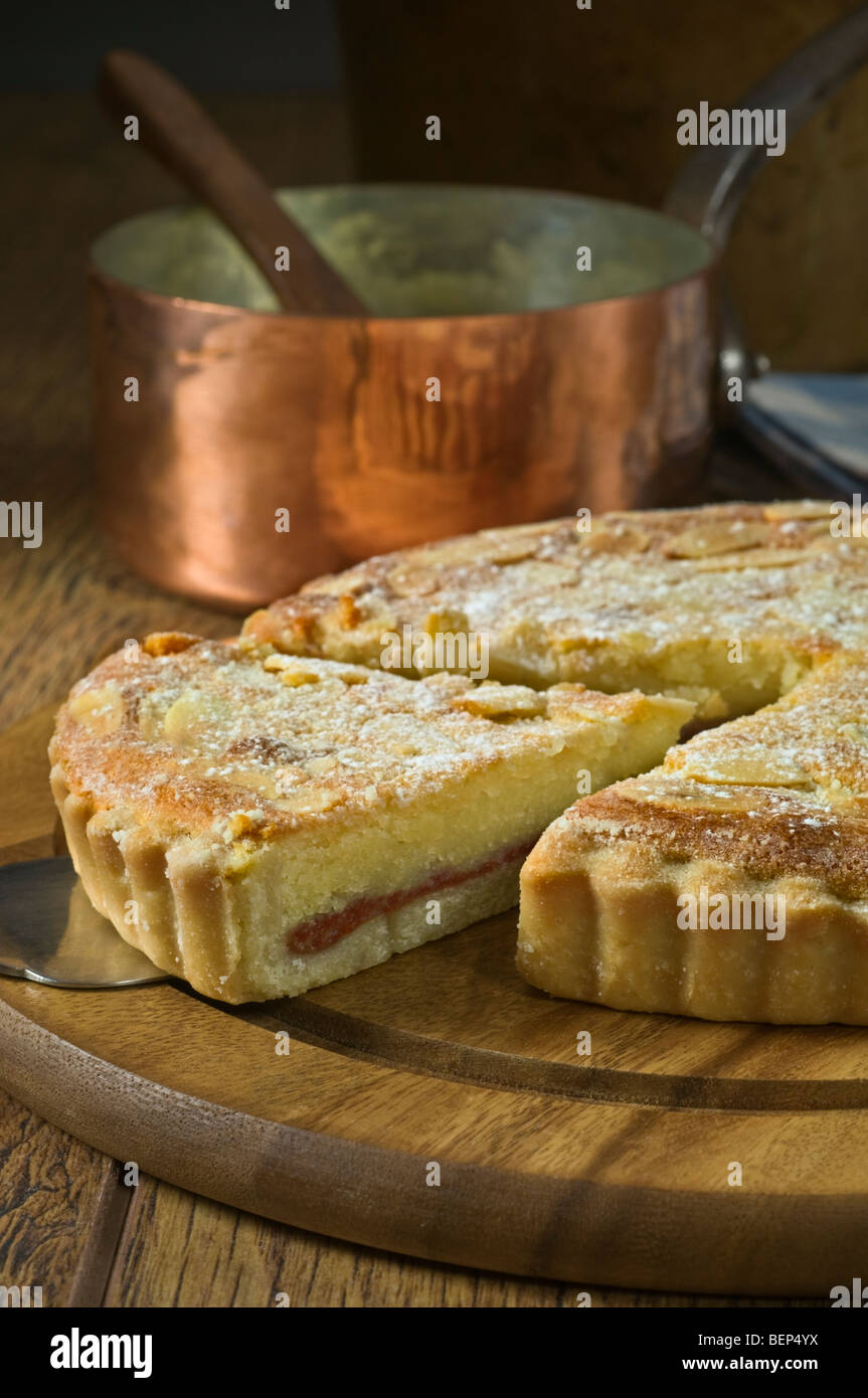 Bakewell tart Traditional dessert Food UK Stock Photo - Alamy