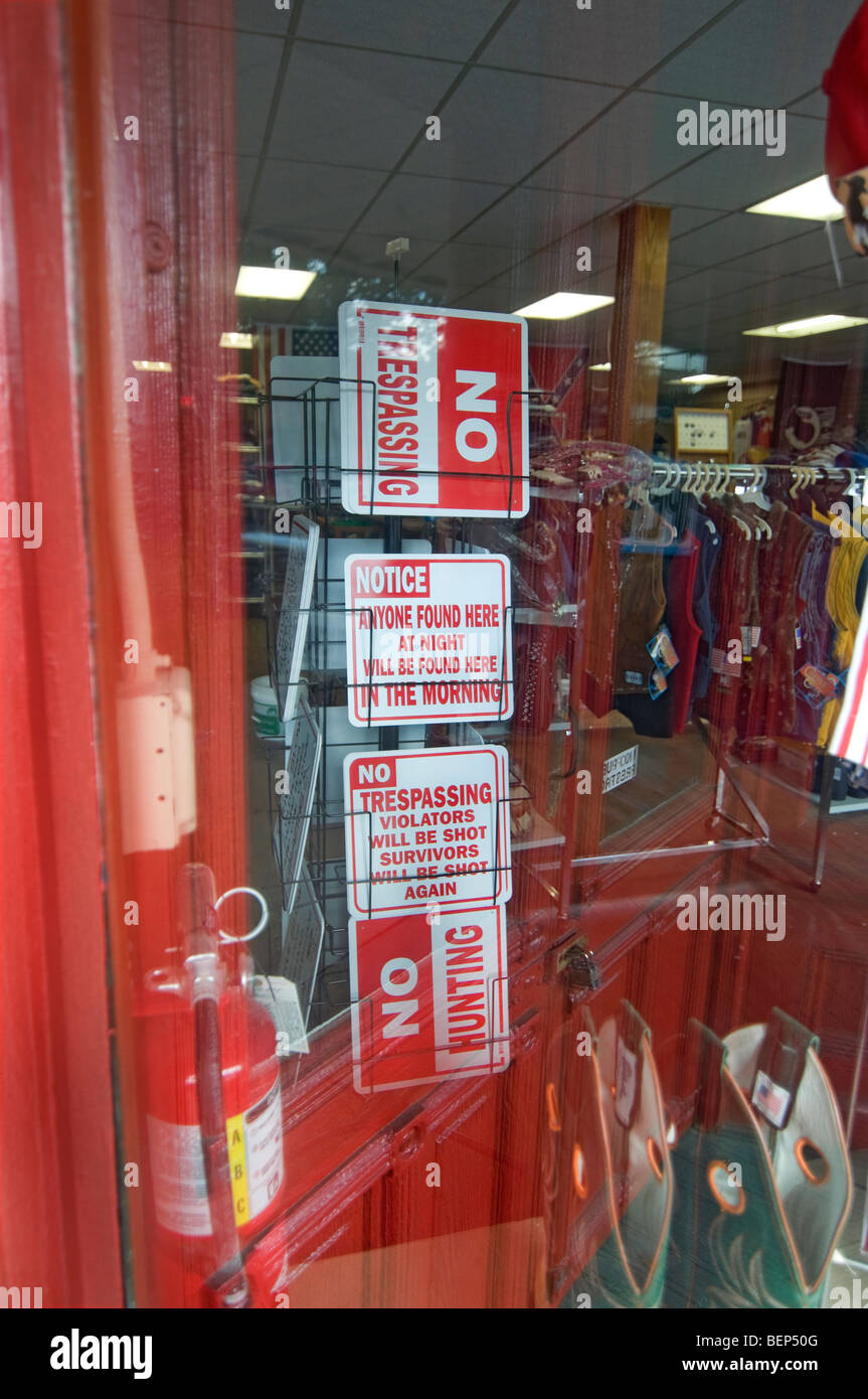 High Springs Florida storefront small town retail window signs for sale ...