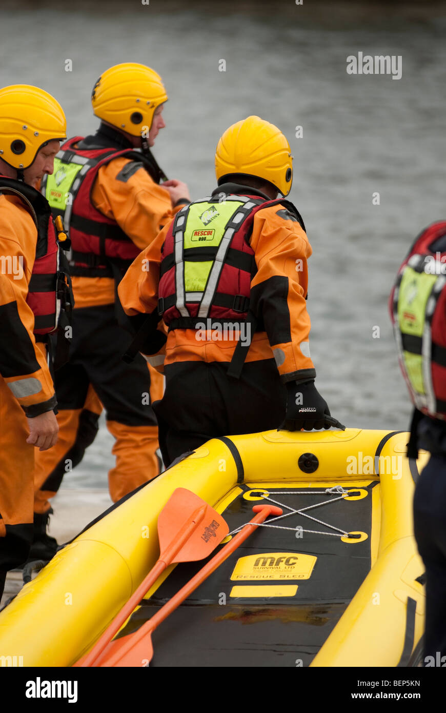 Fire and Rescue Urban Search and Rescue water rescue training Stock ...