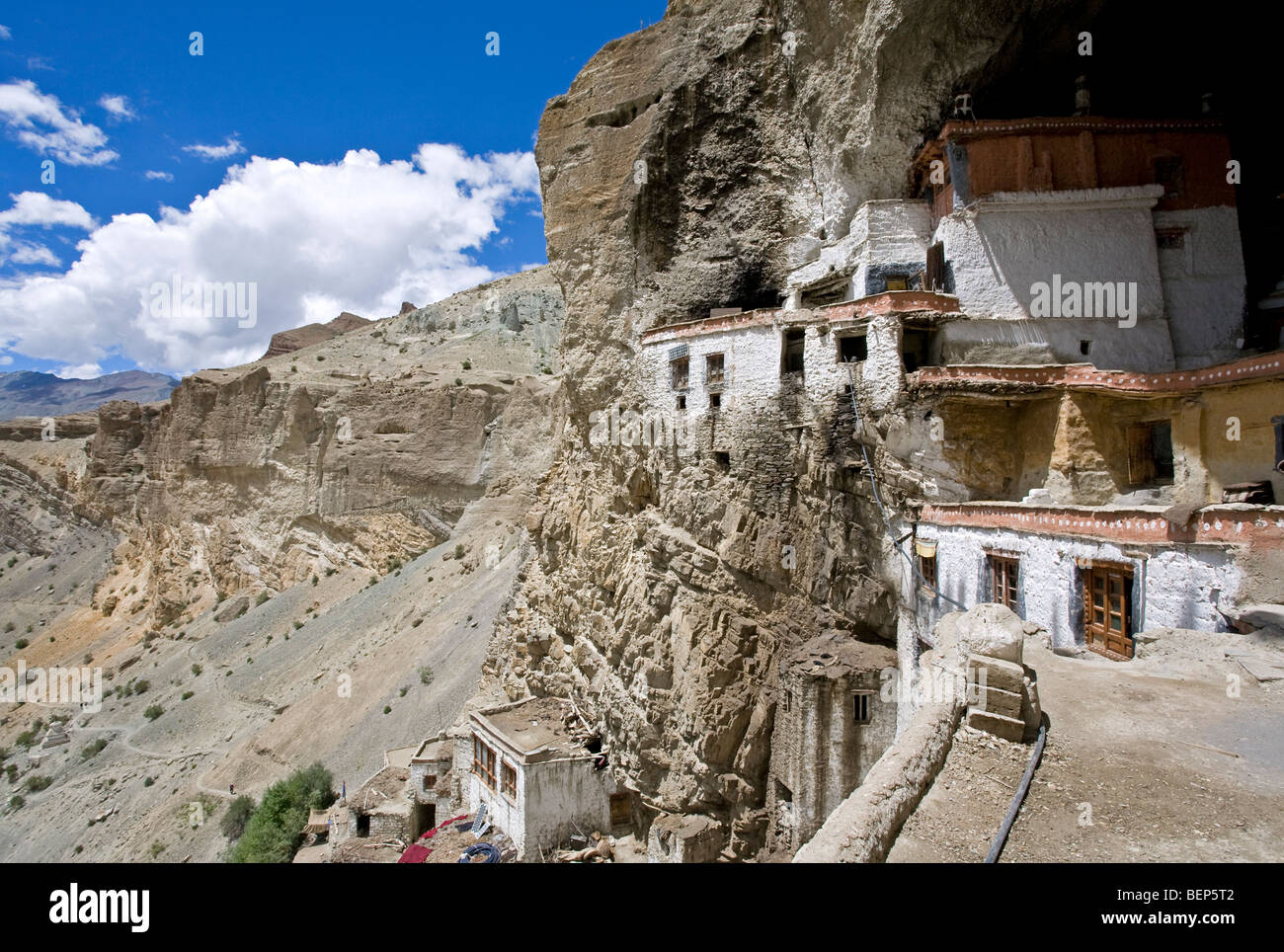 Phuktal monastery. Zanskar. India Stock Photo - Alamy