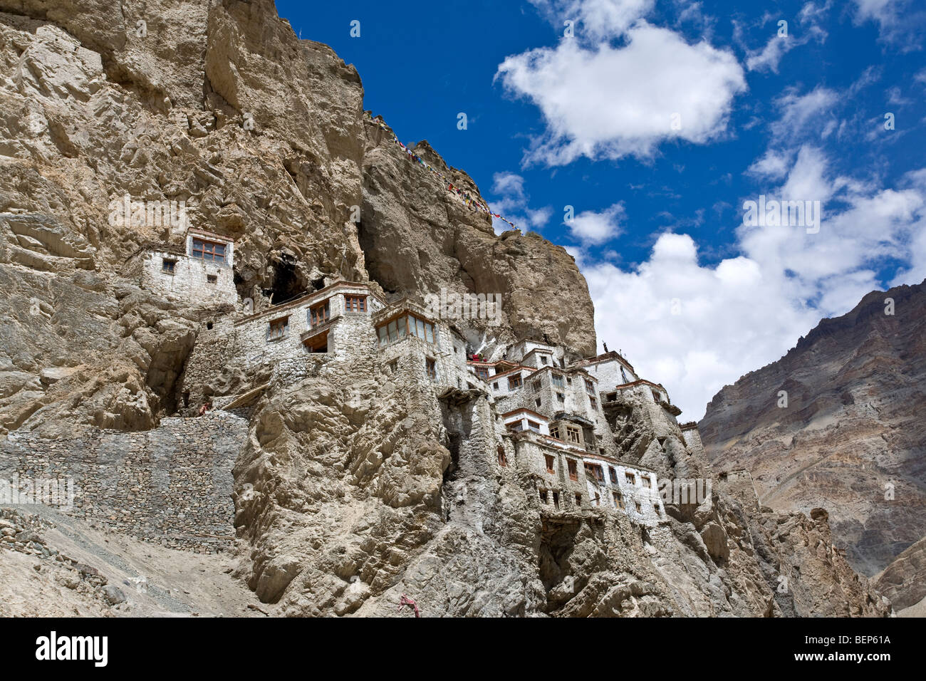 Phugtal monastery. Zanskar. India Stock Photo - Alamy