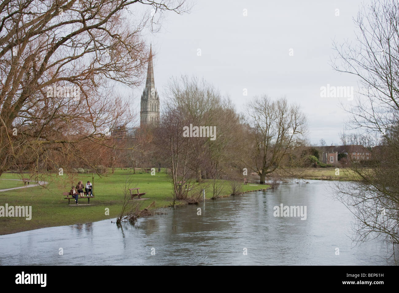 River Avon, Salisbury, Wiltshire UK Stock Photo - Alamy