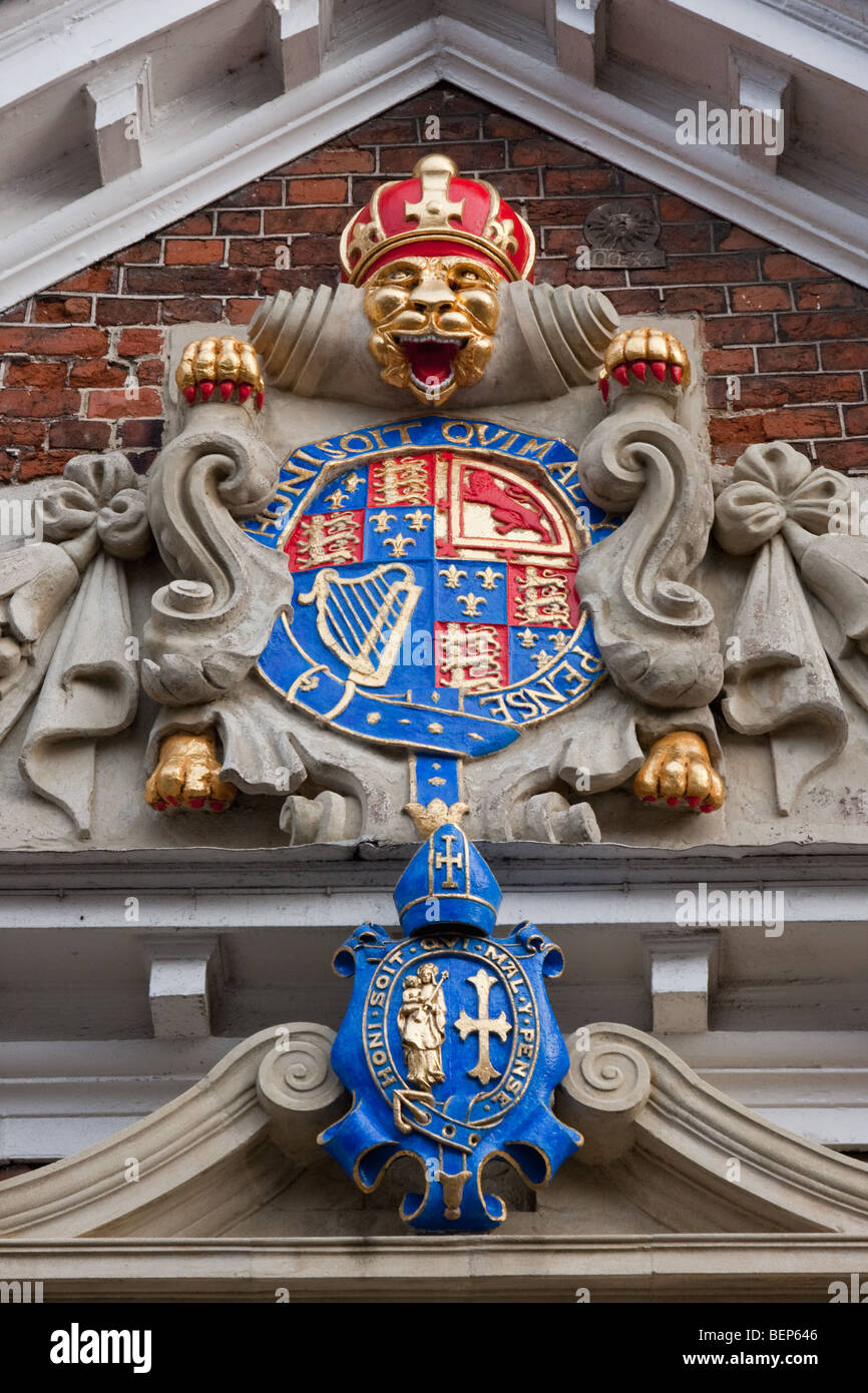 Coat of Arms, Salisbury, Wiltshire, UK Stock Photo - Alamy