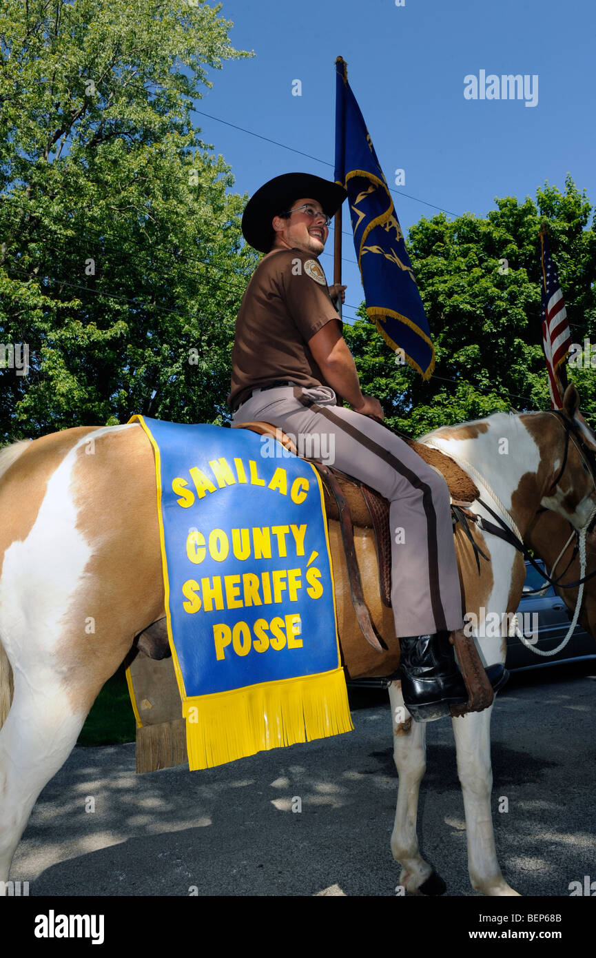 Mounted Police Officers in Parade Stock Photo - Alamy