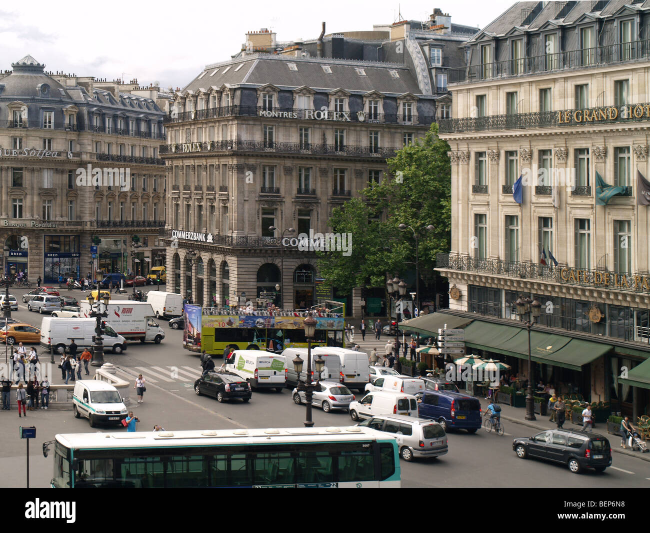 Paris from balcony hi-res stock photography and images - Alamy