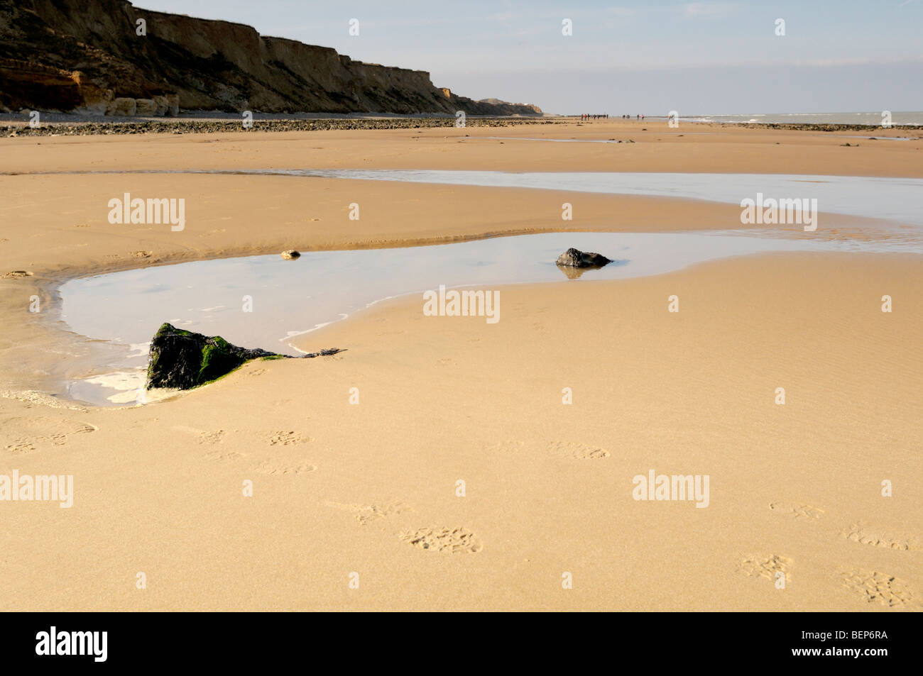 East Runton Beach looking towards West Runton Stock Photo - Alamy
