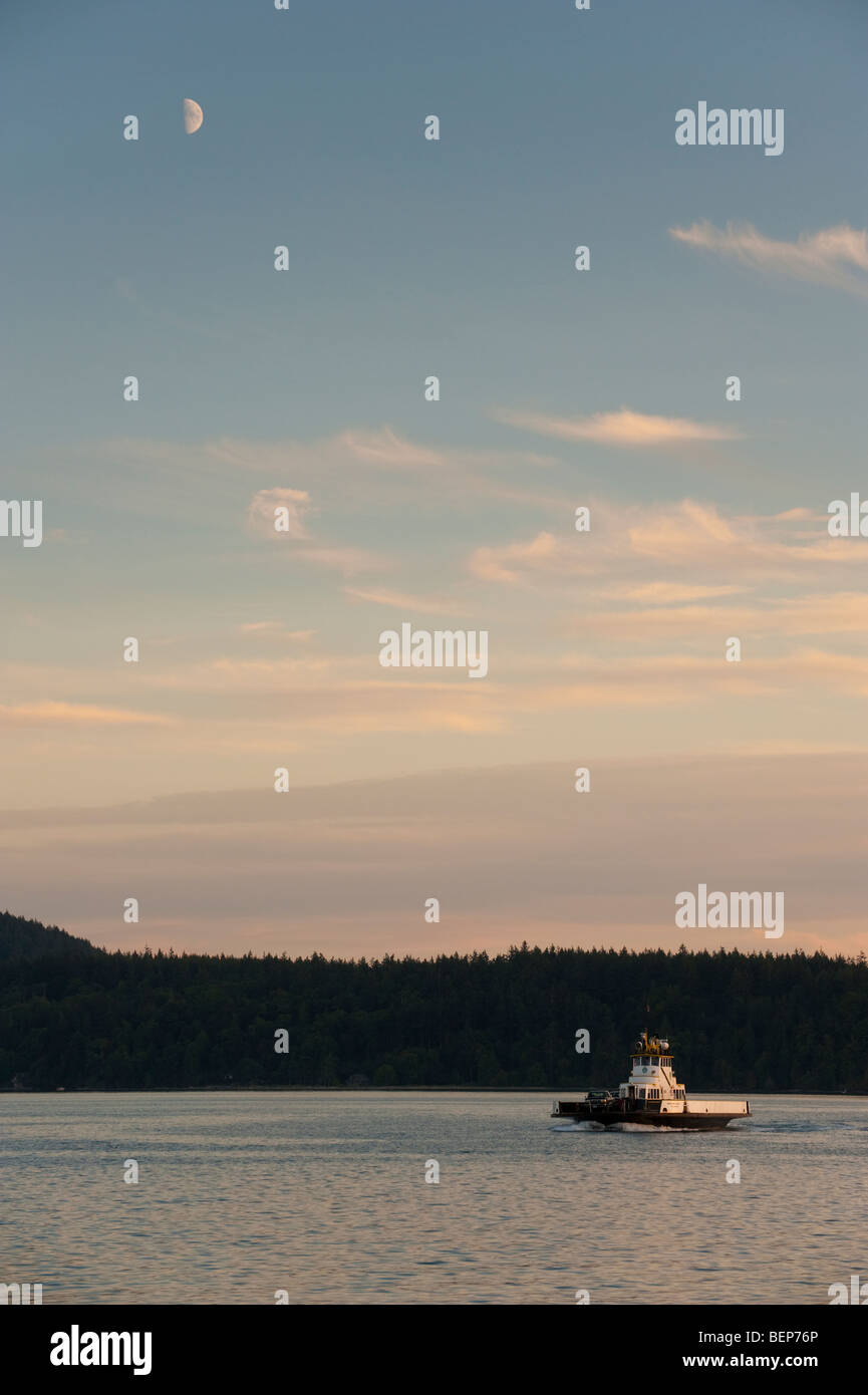 The Lummi Island ferry, Whatcom Chief, making it's way to the mainland ...