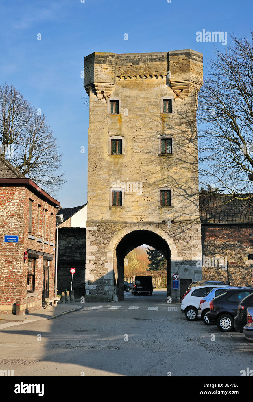 The town gate Moerenpoort, Tongeren, Belgium Stock Photo - Alamy