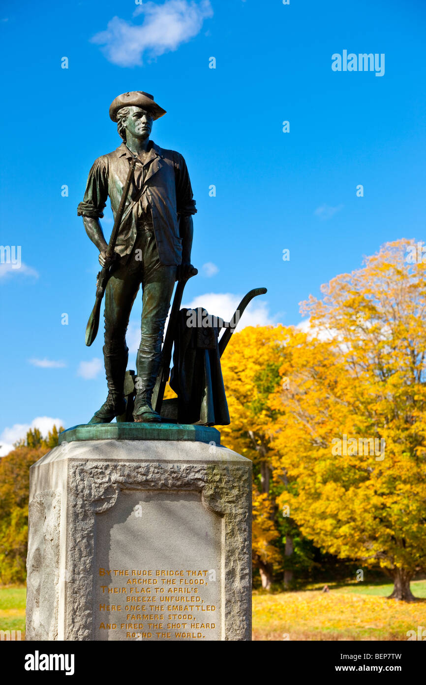 Minuteman statues hi-res stock photography and images - Alamy