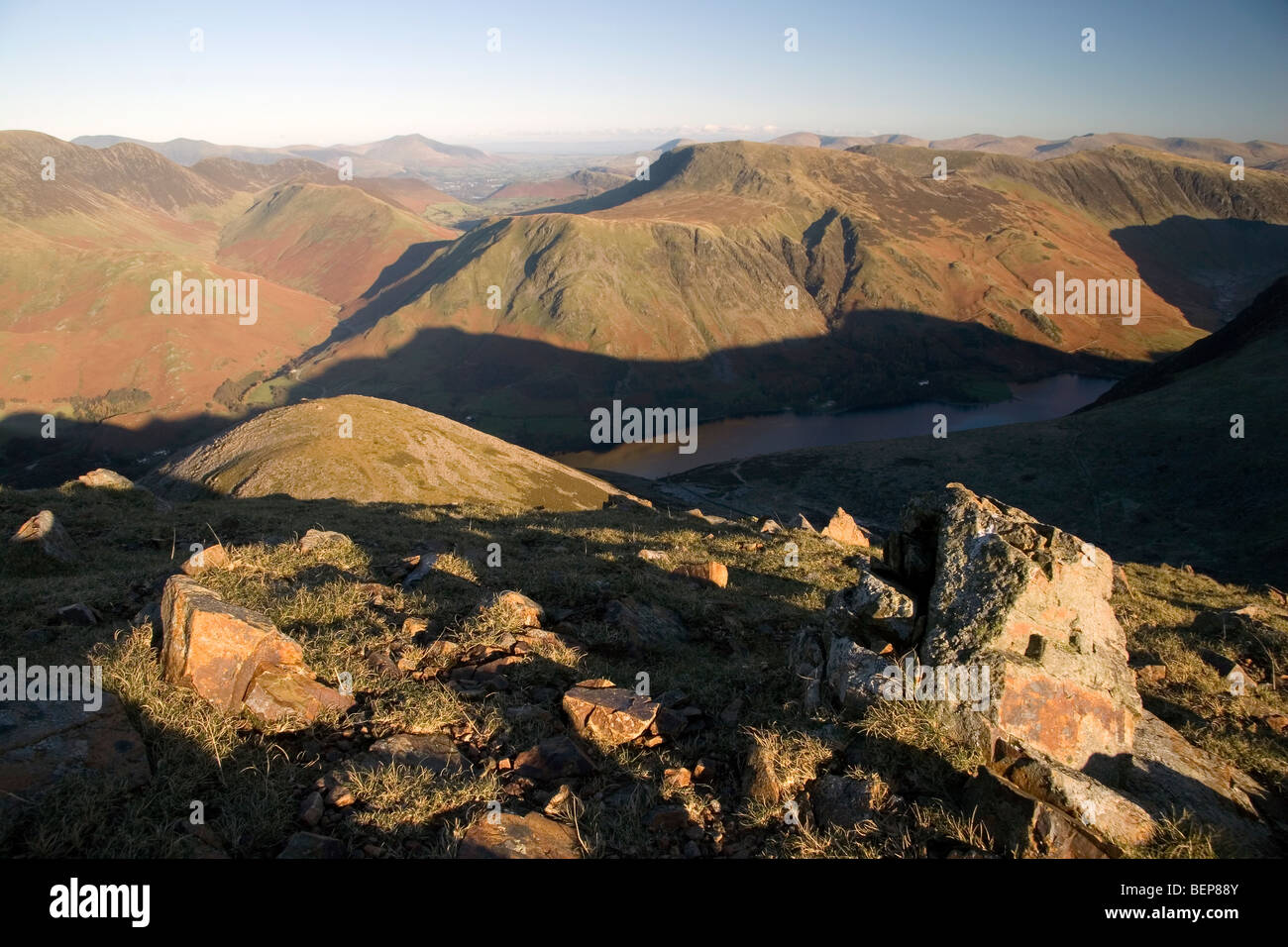 Buttermere from red pike hi-res stock photography and images - Alamy