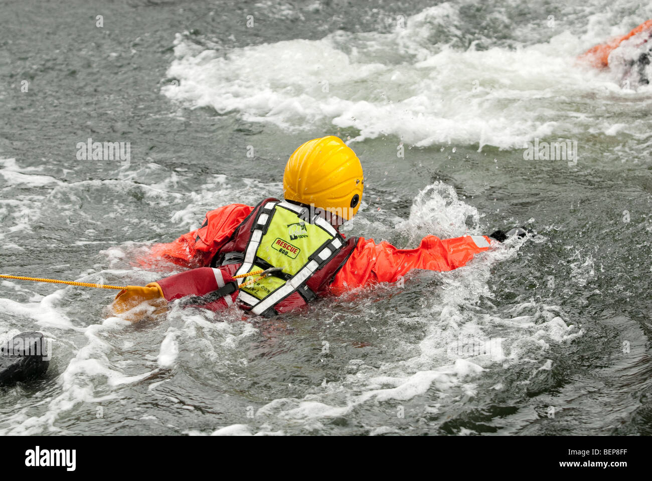 Fire and Rescue Urban Search and Rescue water rescue training Stock ...