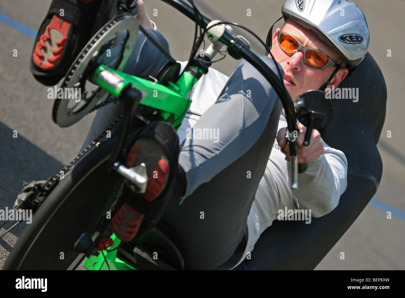 Recumbent bikes hi-res stock photography and images - Alamy