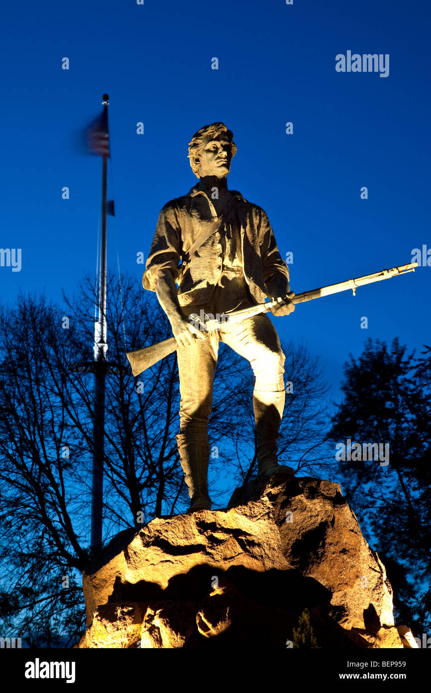 Revolutionary War Patriot Statue High Resolution Stock Photography and ...