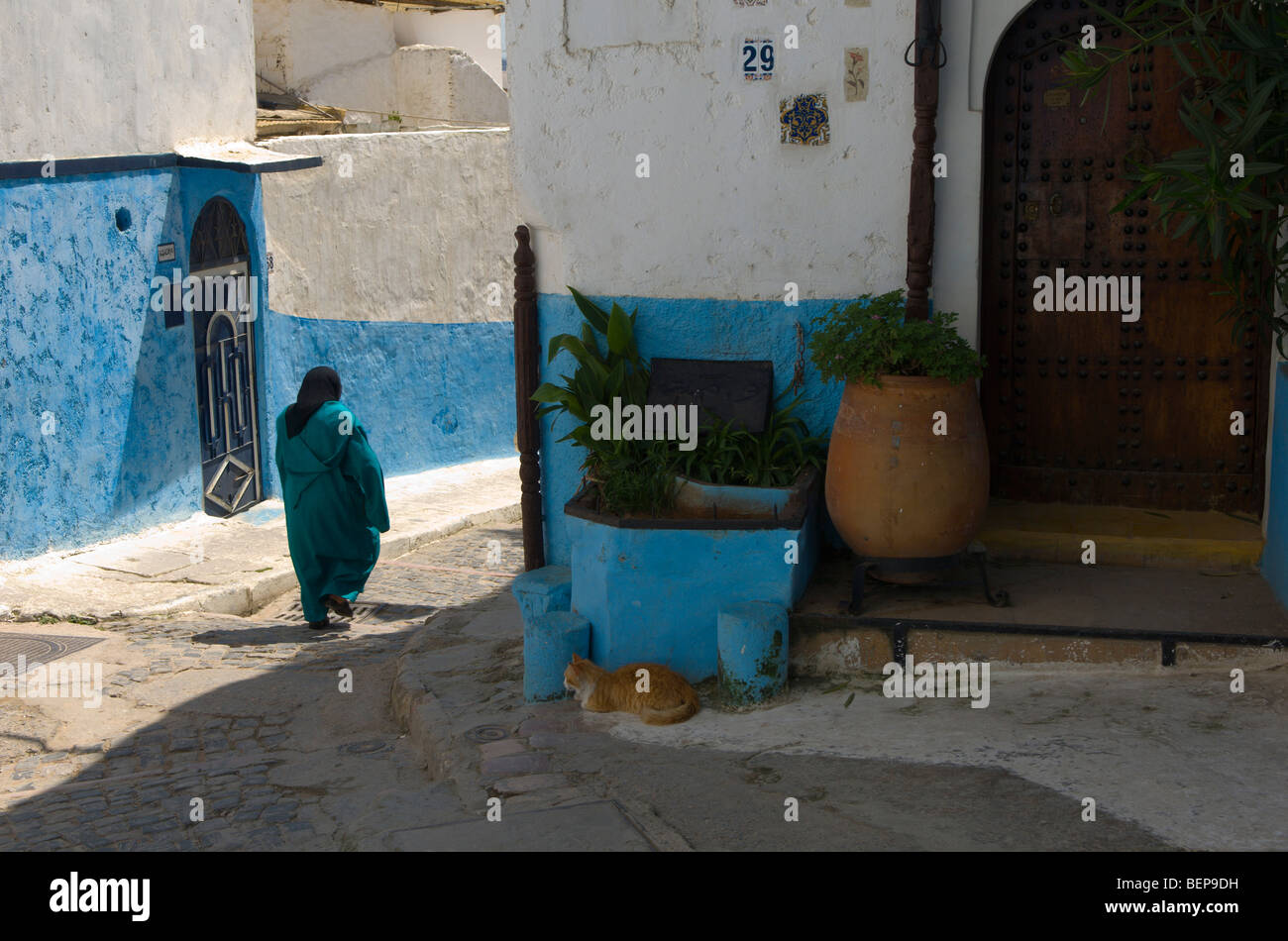 Kasbah des Oudaias, Rabat, Morocco, Africa Stock Photo - Alamy