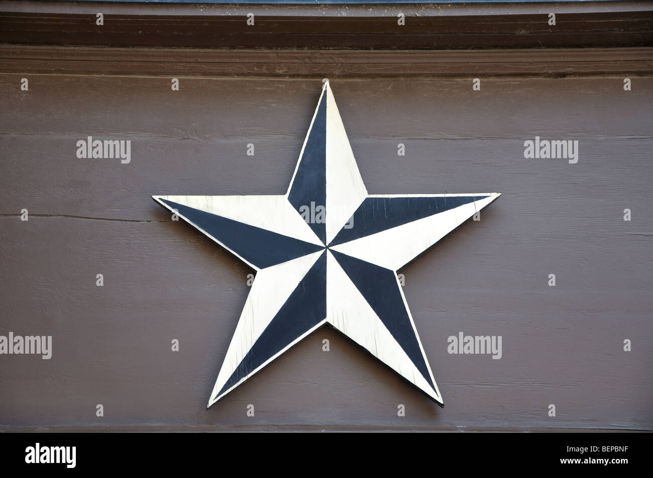 Lone Star wall decoration, Texas Stock Photo - Alamy