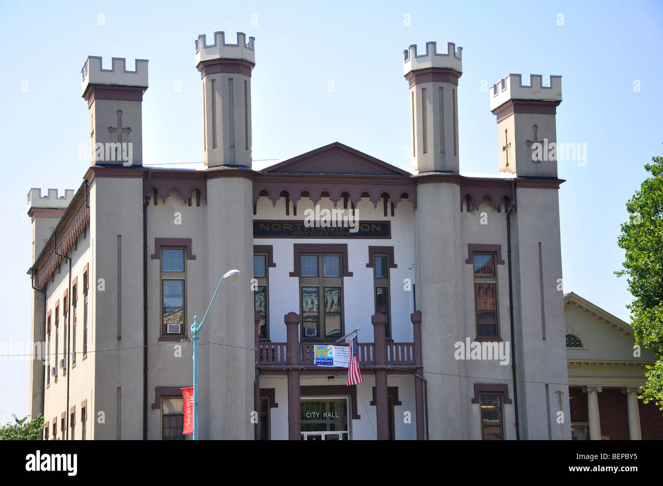Town hall, Northampton, Massachusetts Stock Photo - Alamy