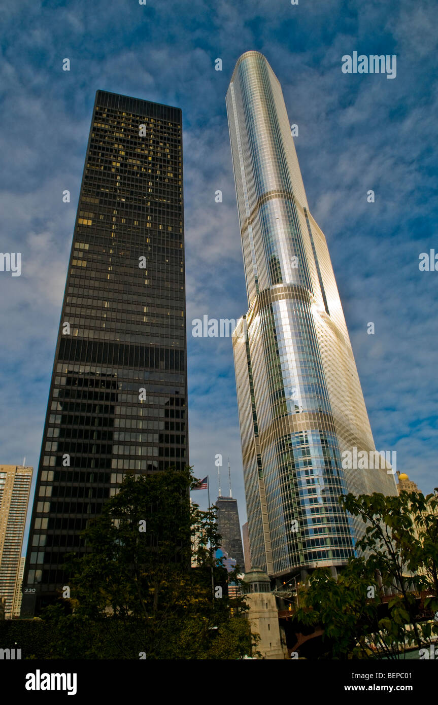 Sky view of trump tower building hi-res stock photography and images ...