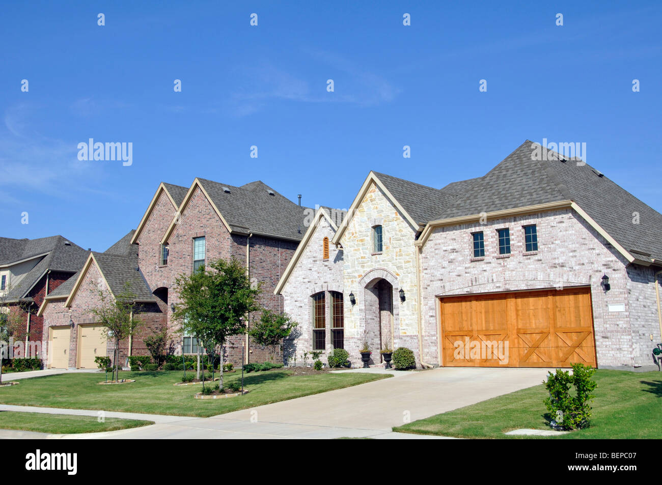 Street of houses Stock Photo - Alamy