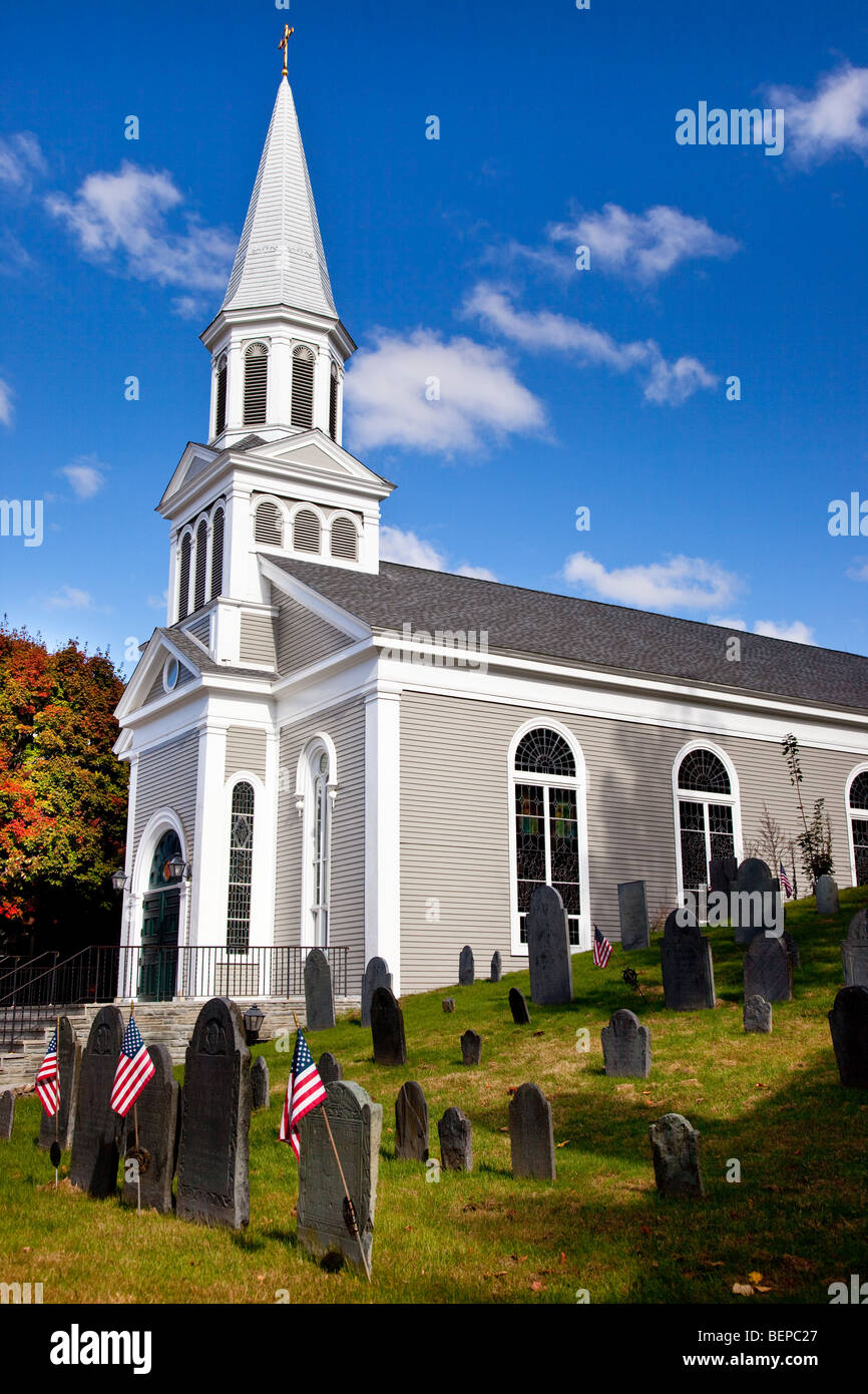Saint Bernard Catholic Church with Old Hill Burying Ground - the oldest ...