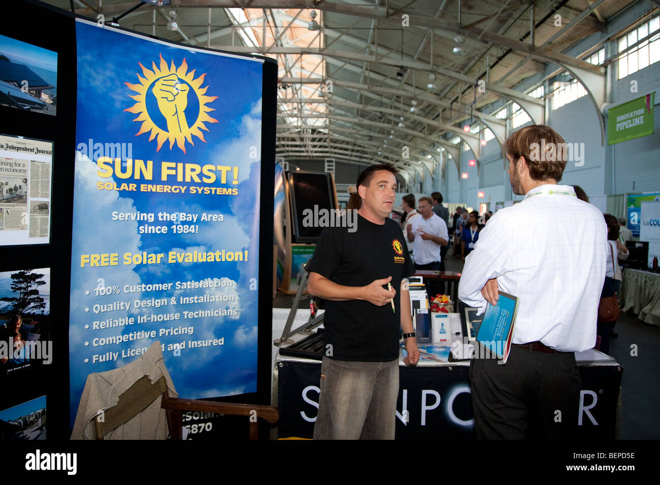 Exhibit booth hi-res stock photography and images - Alamy