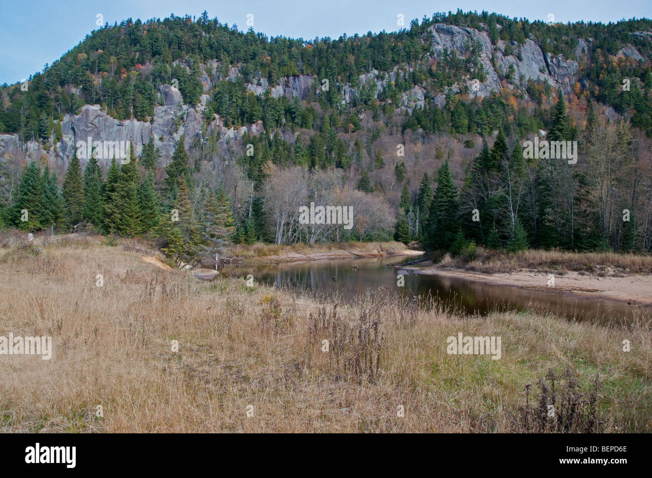 A view of the Diable River in Mont Tremblant Park Stock Photo - Alamy
