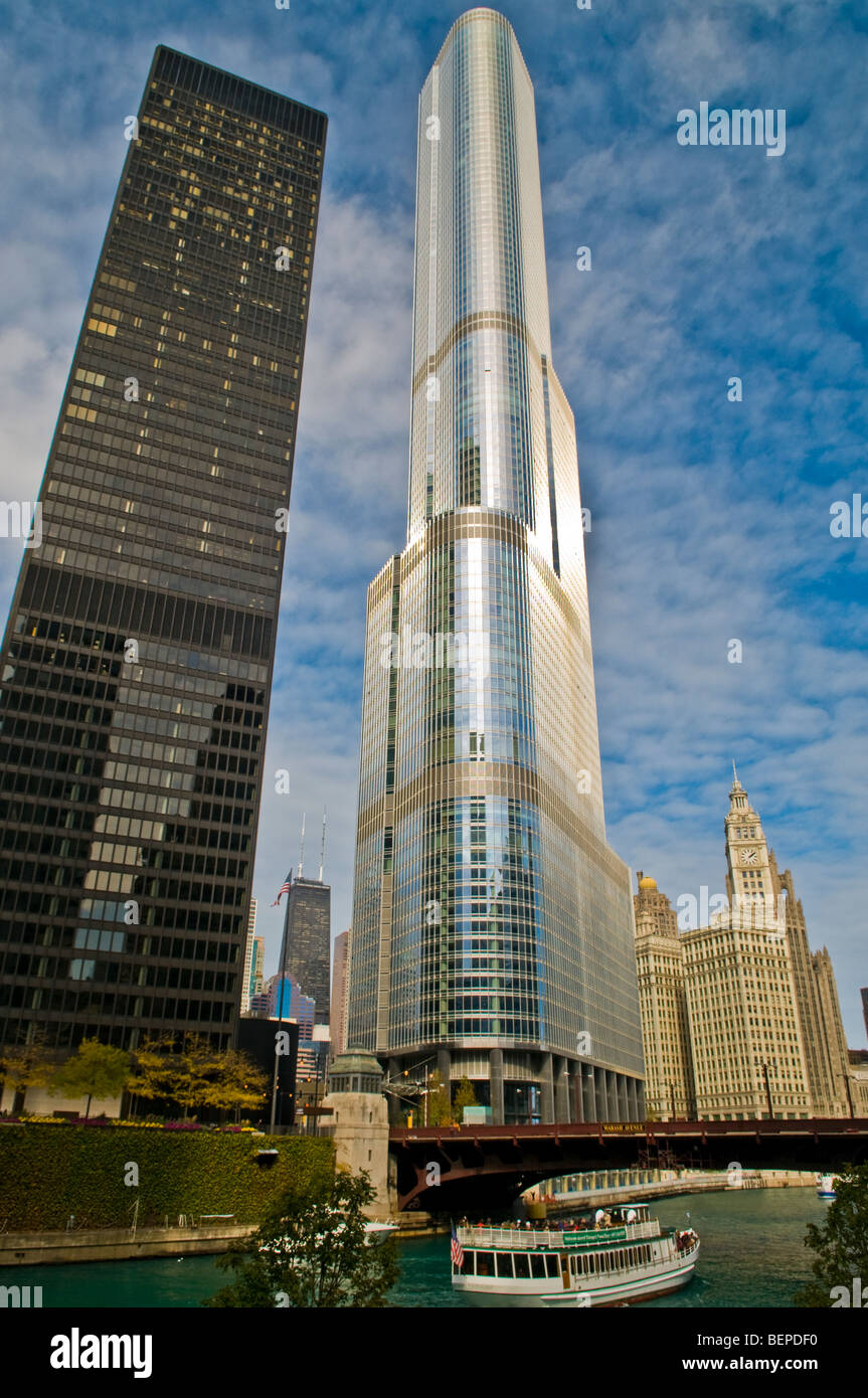 Manhattan building chicago hi-res stock photography and images - Alamy