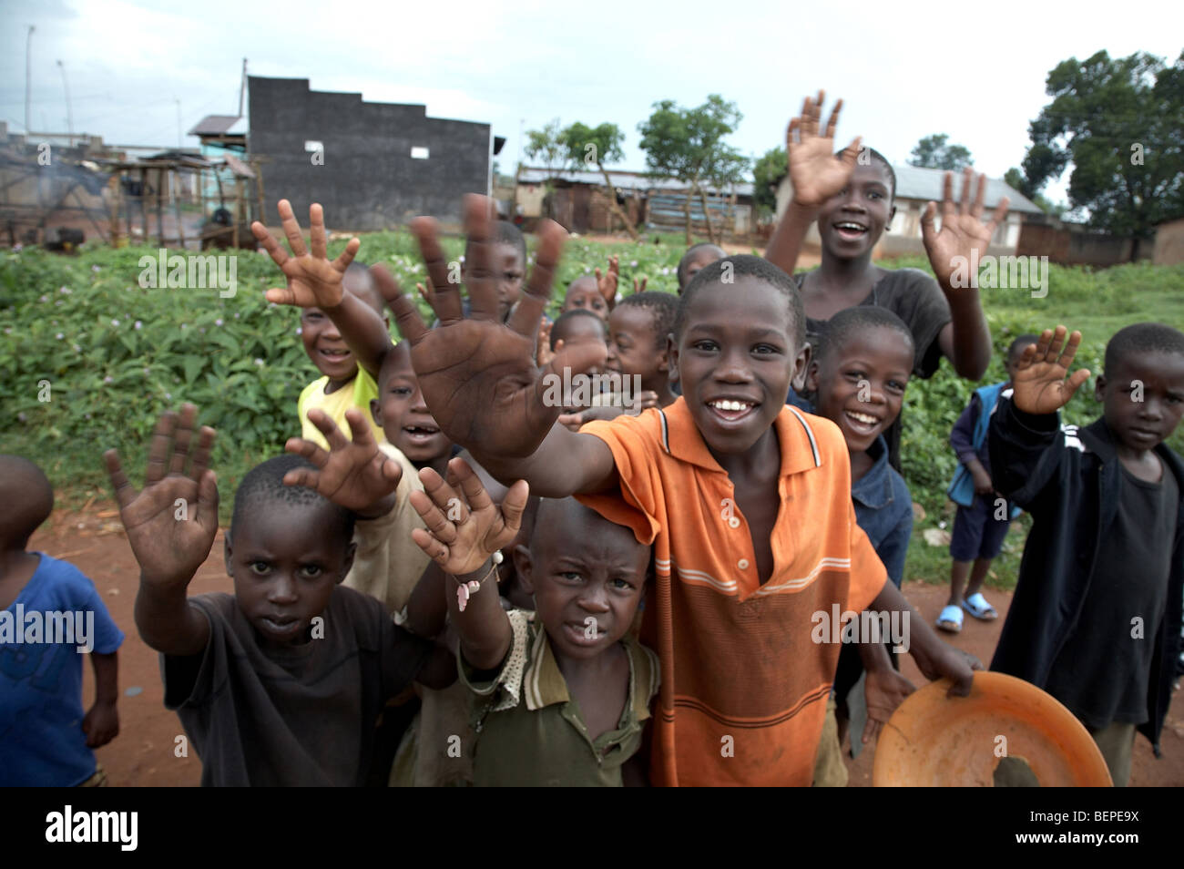 UGANDA Children of a village in Kayunga District PHOTO by SEAN SPRAGUE ...