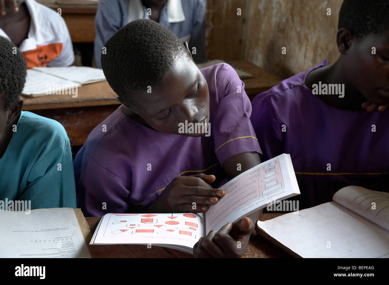 UGANDA The Kyayaaye Roman Catholic primary school in Kayunga District ...
