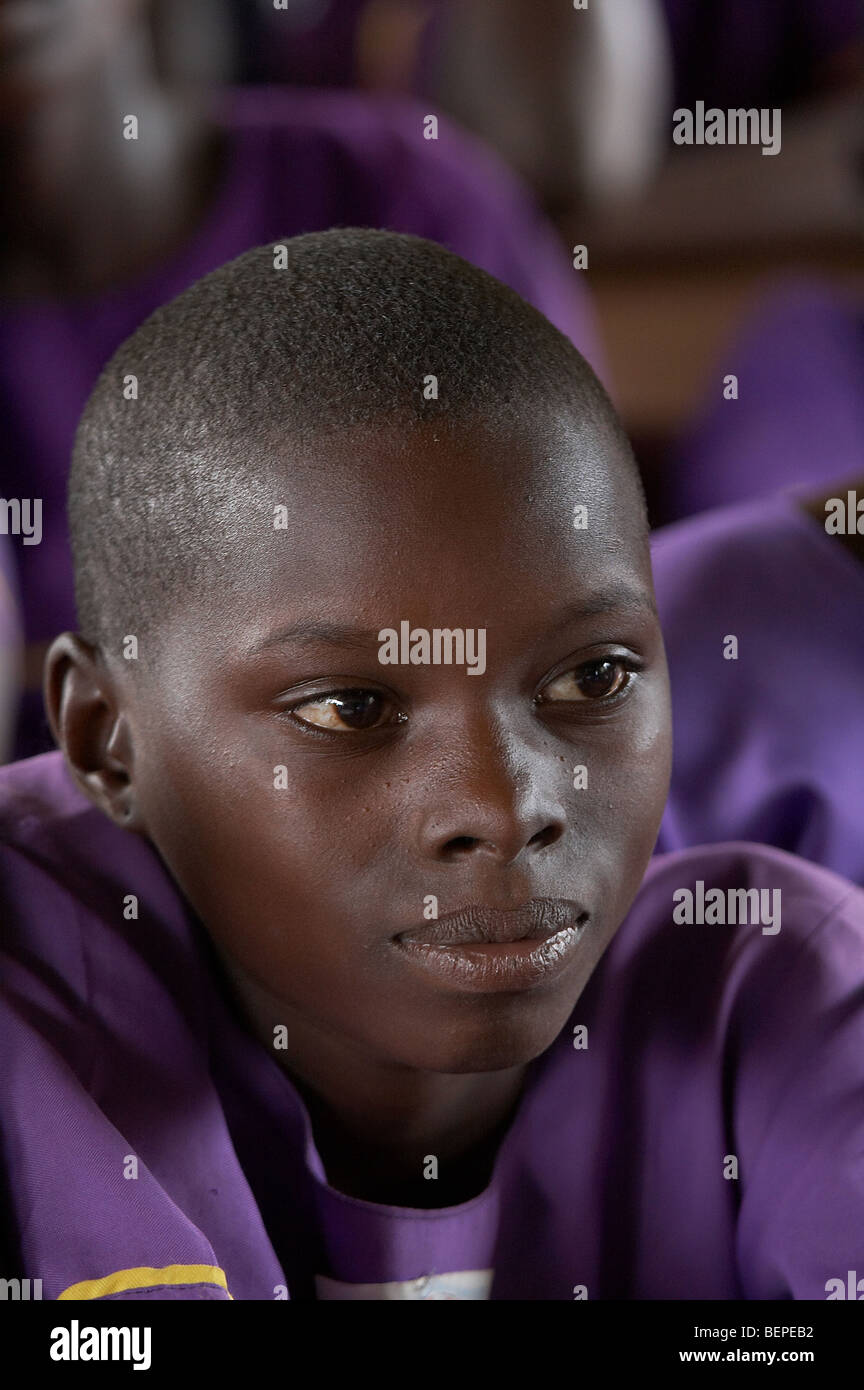 UGANDA The Kyayaaye Roman Catholic primary school in Kayunga District ...