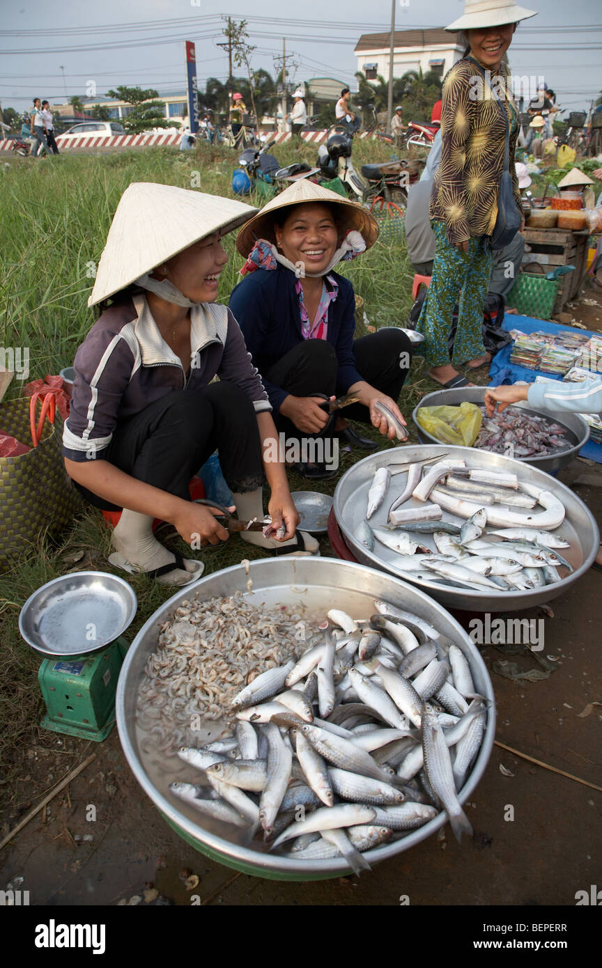 Vietnam fish market saigon hi-res stock photography and images - Alamy