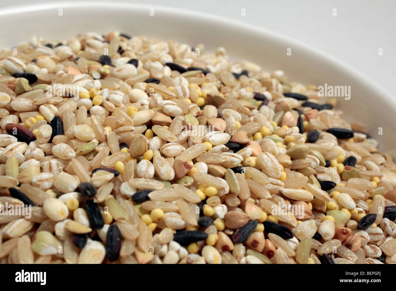 Close up of raw rice Stock Photo - Alamy
