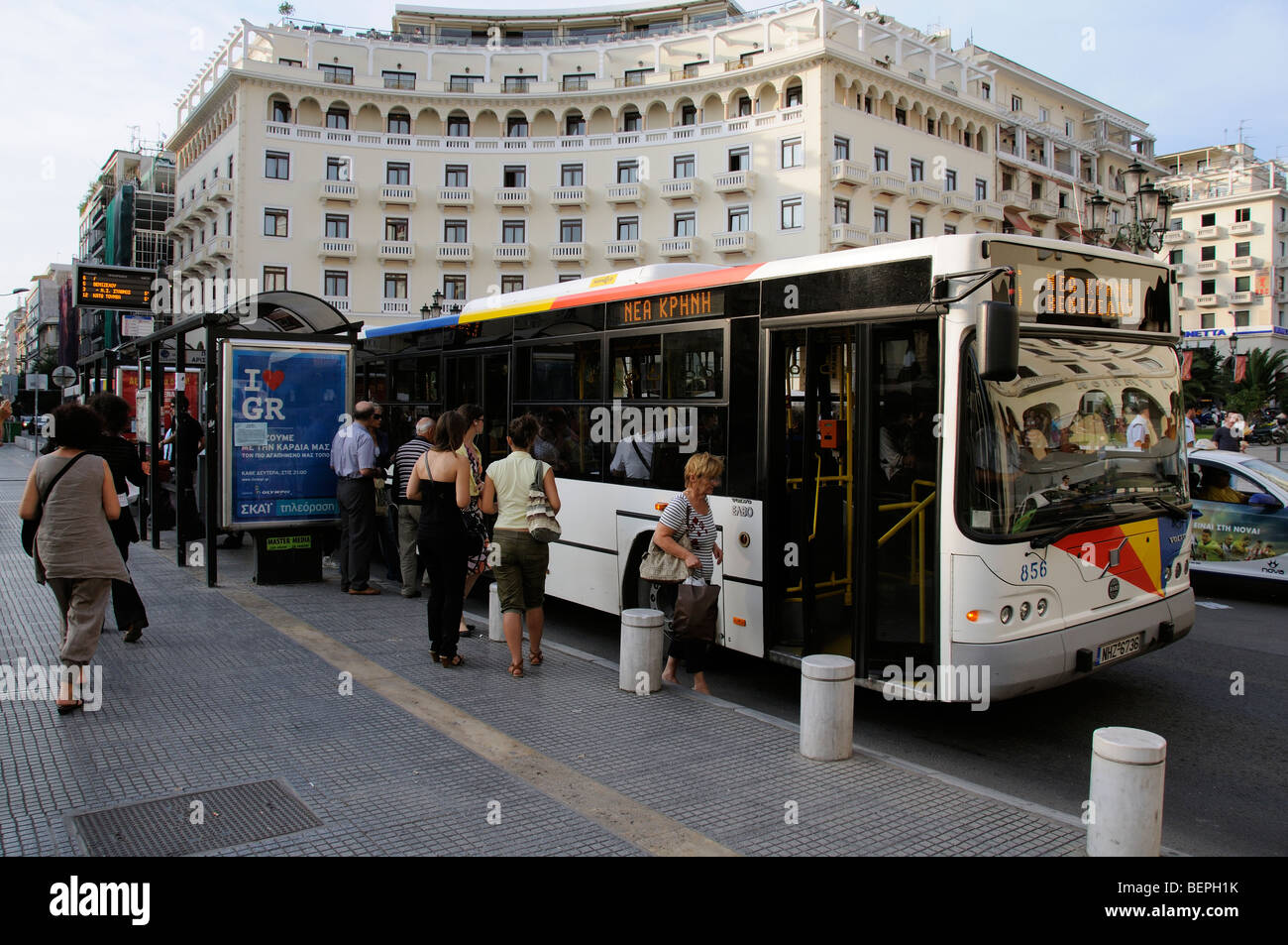 Thessaloniki bus service hi-res stock photography and images - Alamy
