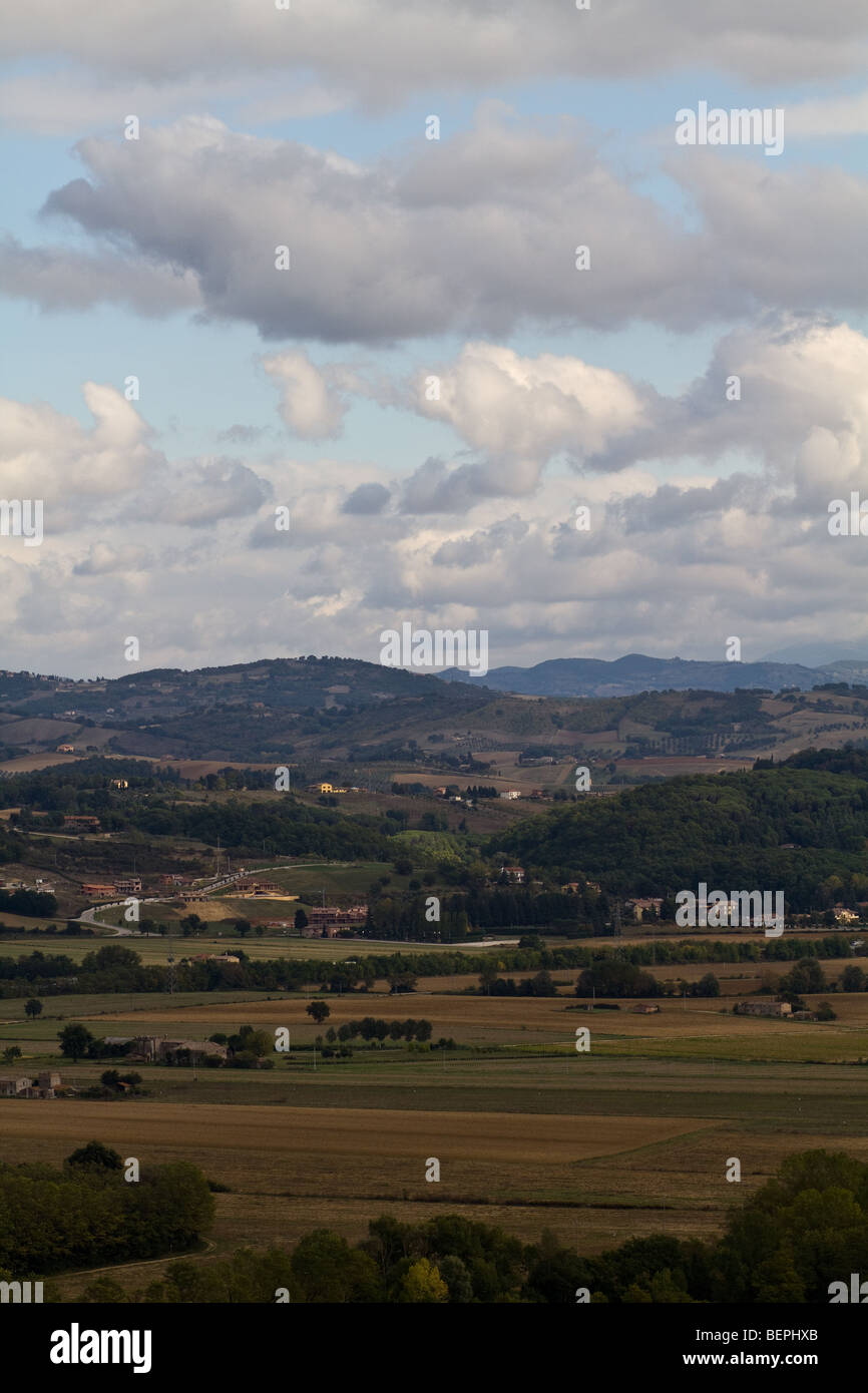 Landscape in Umbria, Italy Stock Photo - Alamy