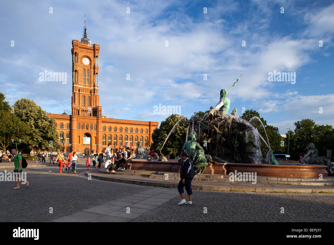Rotes Rathaus (Red City Hall), Berlin, Germany Stock Photo - Alamy