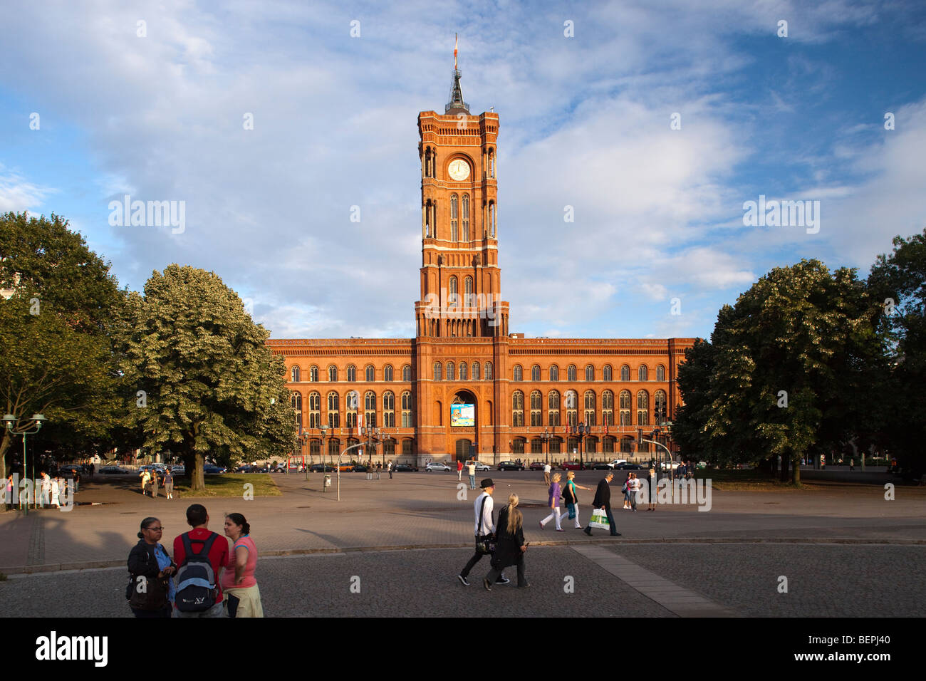Rotes Rathaus (Red City Hall), Berlin, Germany Stock Photo - Alamy