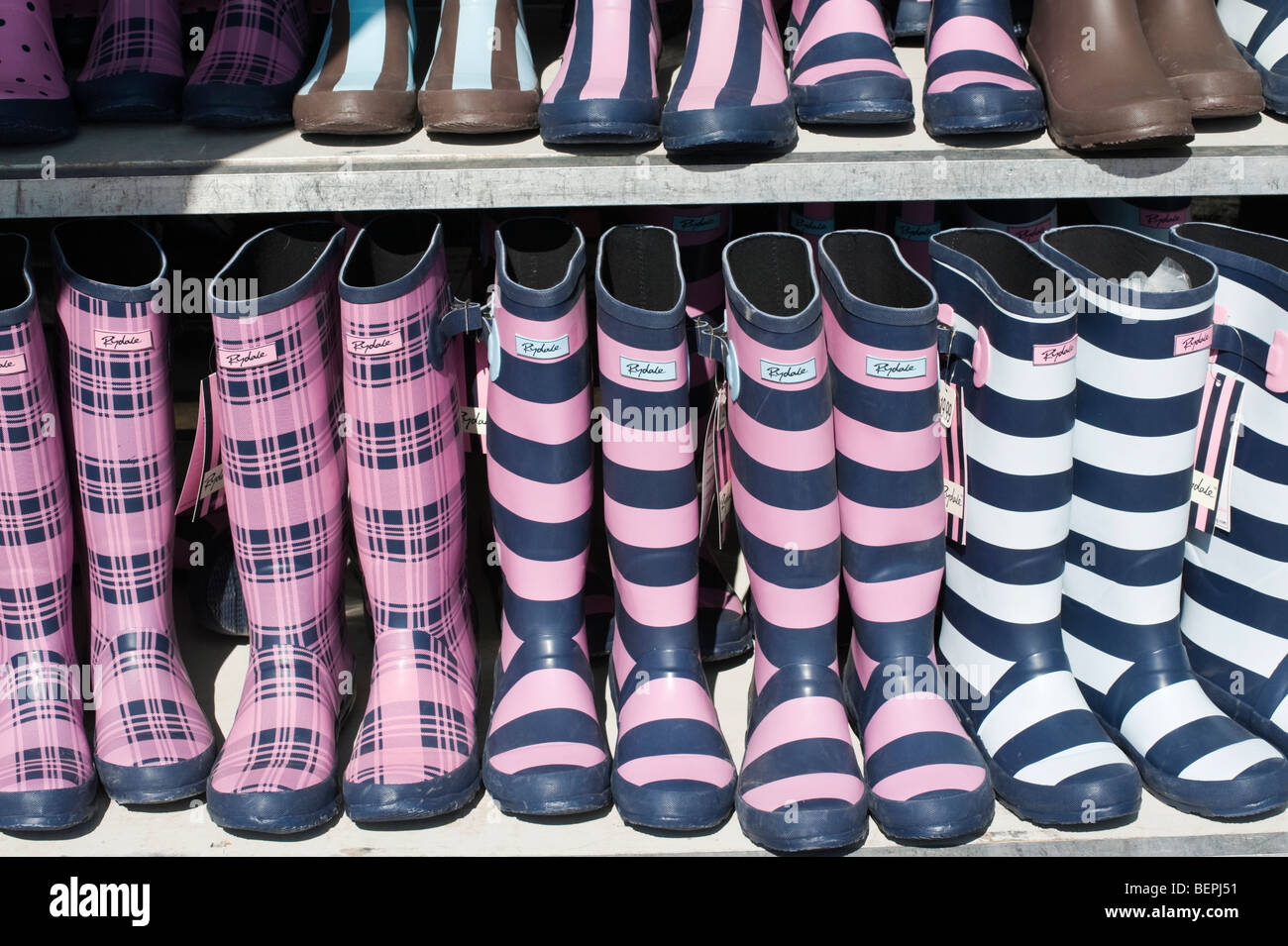 Wellies colourful hi-res stock photography and images - Alamy