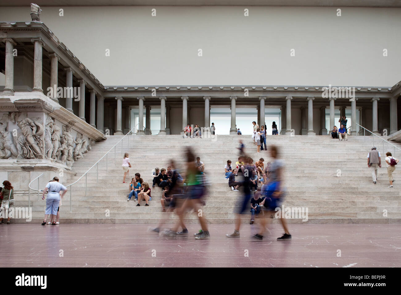 Pergamon altar in the Pergamon Museum, Berlin, Germany Stock Photo - Alamy
