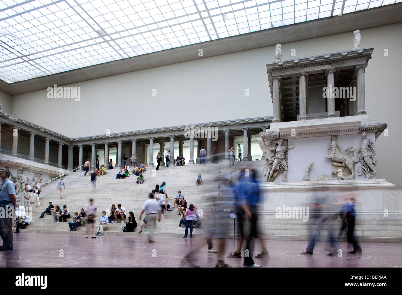 Pergamon altar in the Pergamon Museum, Berlin, Germany Stock Photo - Alamy