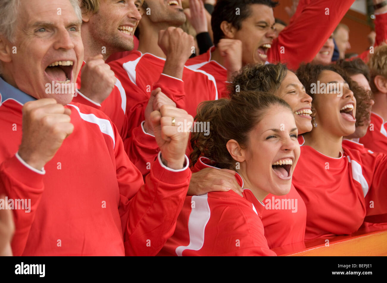Crowd football spectator standing watching hi-res stock photography and ...