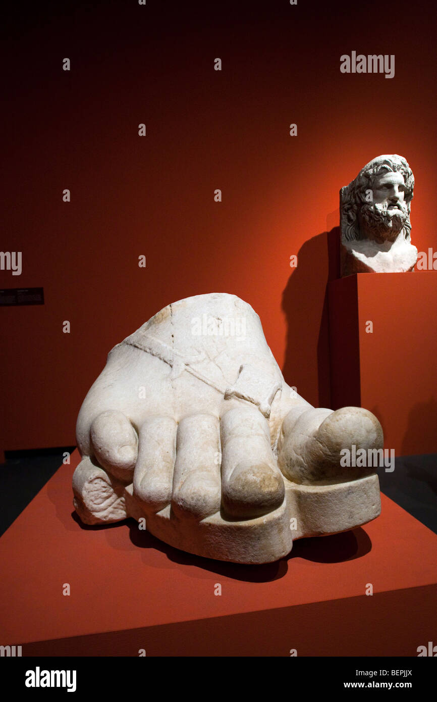 Colossal foot hi-res stock photography and images - Alamy