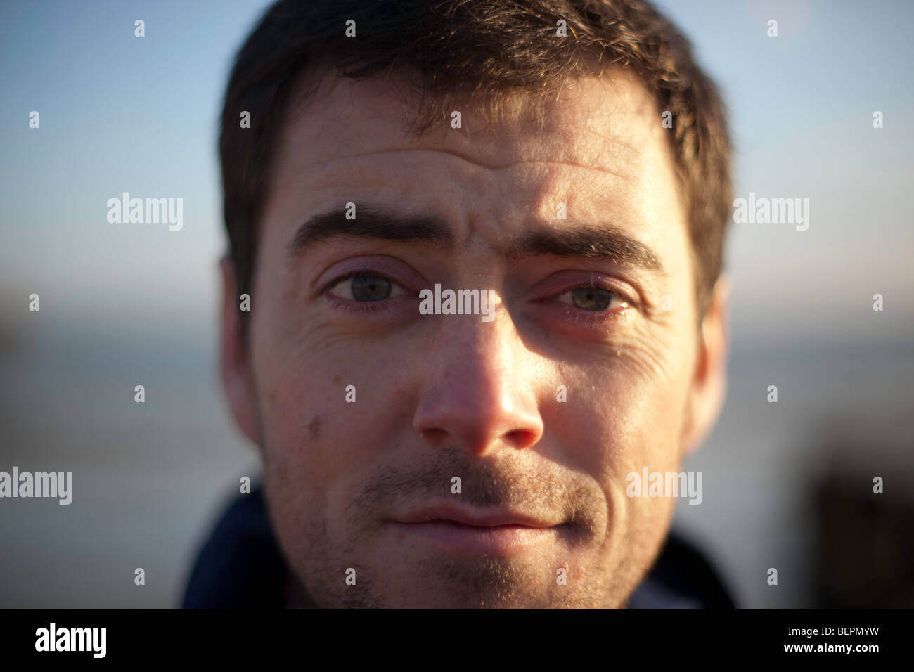 Self portrait of young man Stock Photo - Alamy