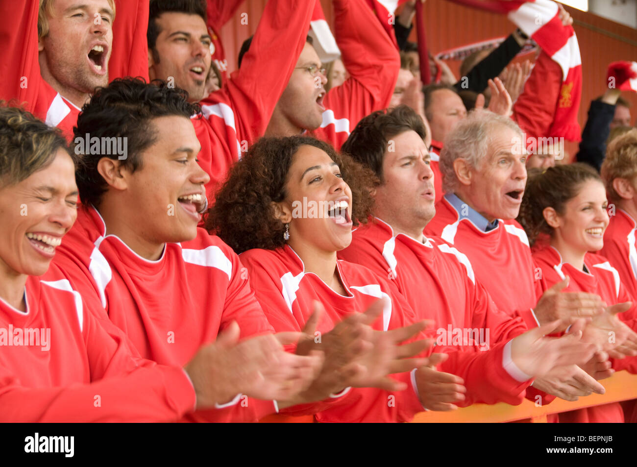 Celebrating football hi-res stock photography and images - Alamy