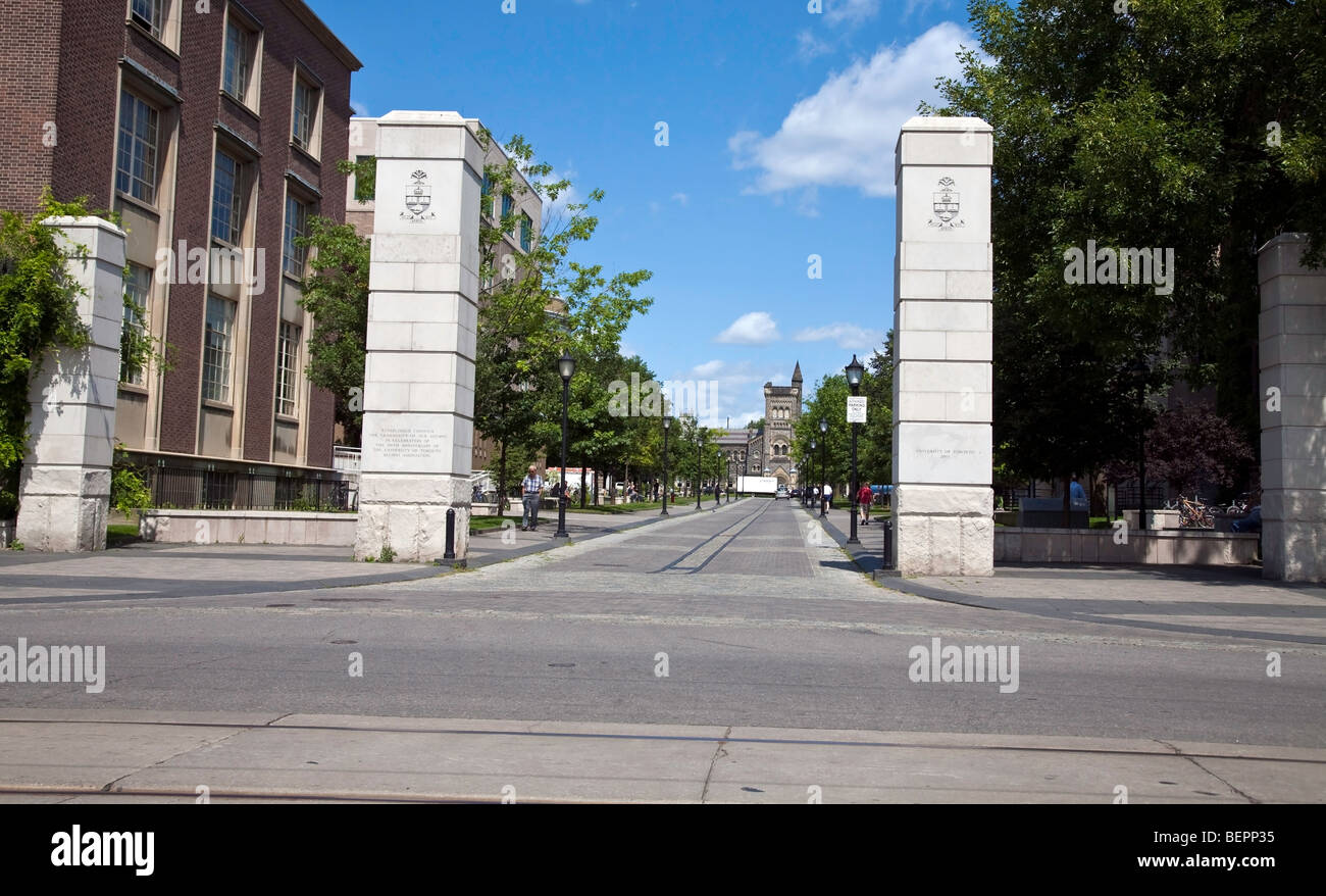 University of toronto entrance hi-res stock photography and images - Alamy