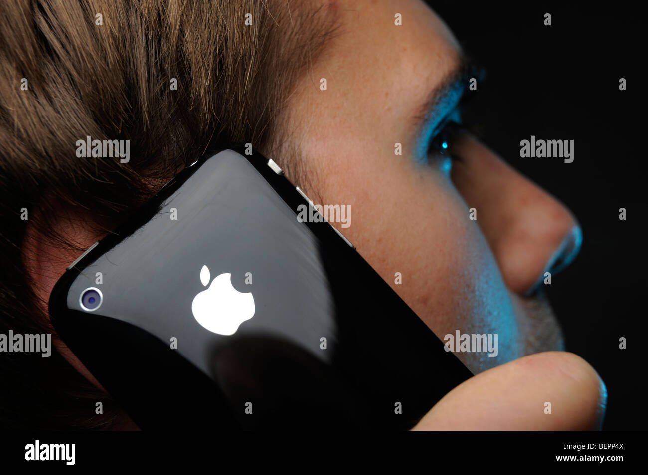 Apple ear hi-res stock photography and images - Alamy