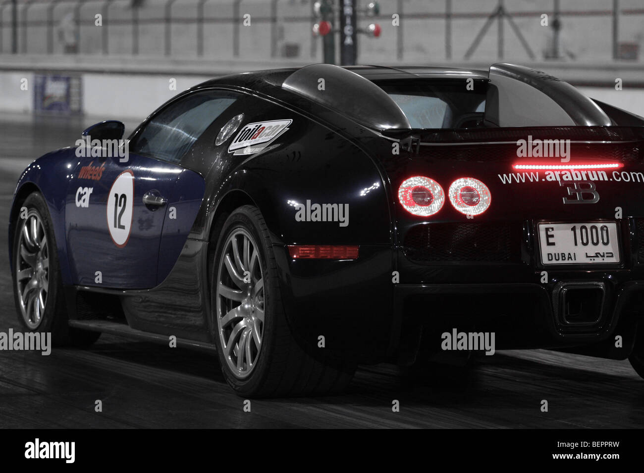 Bugatti Drag Race Stock Photo - Alamy