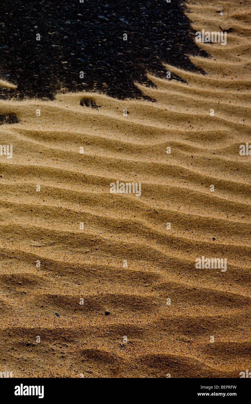 Sand in the road Stock Photo - Alamy